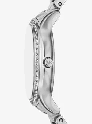 Michael Kors Mini Sage Pavé Stainless Steel Watch