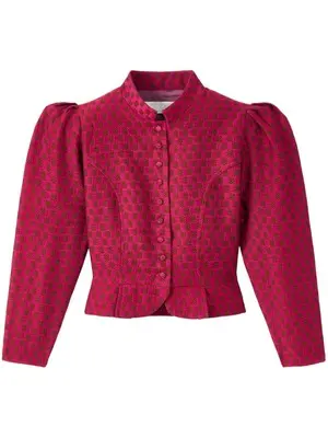DESTREE Amoako Textured Jacket - Pink