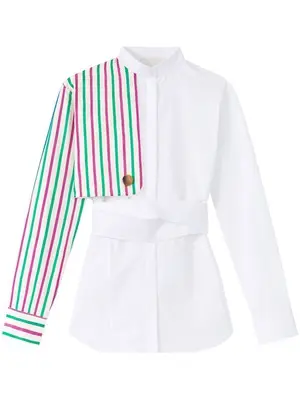 DESTREE Hans Striped Cotton Shirt