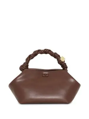 GANNI Small Bou Cross Body Bag - Brown
