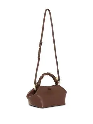 GANNI Small Bou Cross Body Bag - Brown