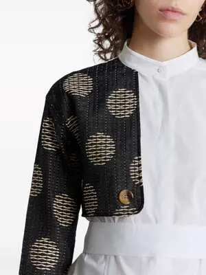 DESTREE Hans Polka-dot Cotton Shirt