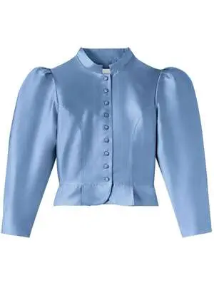 DESTREE Amoako Satin-weave Jacket - Blue