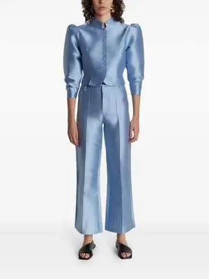 DESTREE Amoako Satin-weave Jacket - Blue