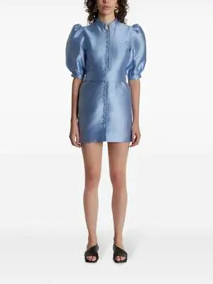 DESTREE Amoako Satin-finish Mini Dress