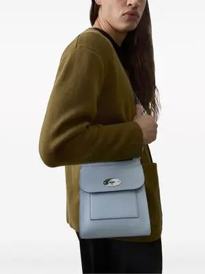 Mulberry Small Antony Leather Shoulder Bag - Blue