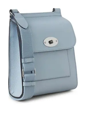 Mulberry Small Antony Leather Shoulder Bag - Blue