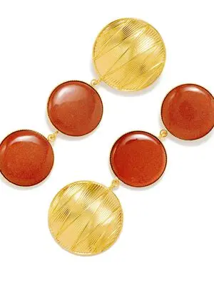 DESTREE Sonia Double-stone Earrings