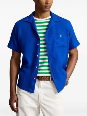 Polo Ralph Lauren Polo Pony Linen Shirt - Blue