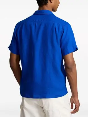 Polo Ralph Lauren Polo Pony Linen Shirt - Blue