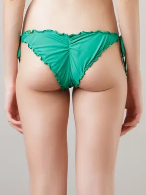 AMIR SLAMA Ruched Bikini Bottom