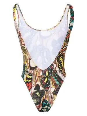 JEAN PAUL GAULTIER Butterfly-print Swimsuit