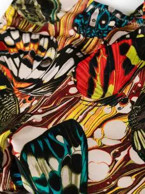 JEAN PAUL GAULTIER Butterfly-print Swimsuit