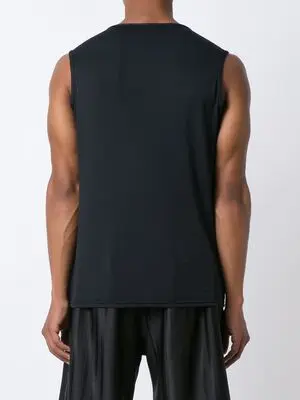 AMIR SLAMA X Erasmo Logo Tank T-shirt
