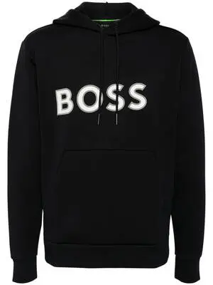 BOSS Logo Print Hoodie