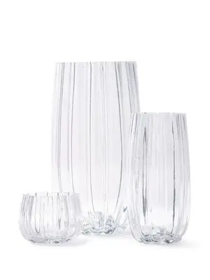 POLSPOTTEN Large Melon Glass Vase