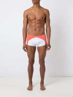 AMIR SLAMA Panelled Low-rise Trunks