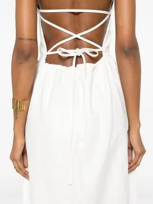 Max Mara Europa Canvas Maxi Dress