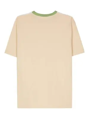 CAFÉ KITSUNÉ Colourblock T-shirt