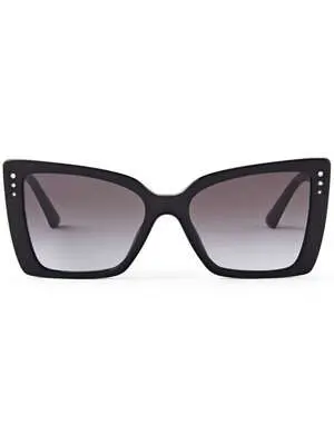 JIMMY CHOO Lorea Cat-eye Sunglasses - Black