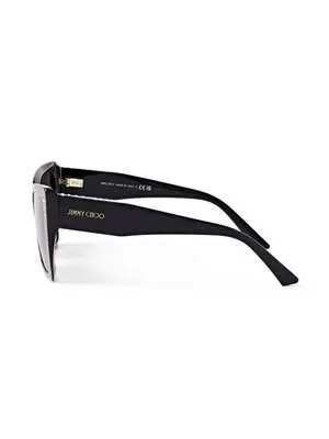 JIMMY CHOO Lorea Cat-eye Sunglasses - Black