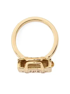 Marc Jacobs Mini Icon Sculpted Ring - Gold