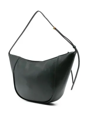 WANDLER Maggie Leather Shoulder Bag - Green