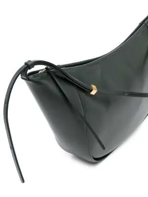 WANDLER Maggie Leather Shoulder Bag - Green