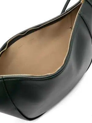 WANDLER Maggie Leather Shoulder Bag - Green