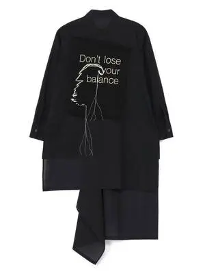 Yohji Yamamoto Layered Cotton Shirt