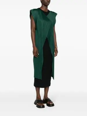 Issey Miyake Plissé Midi Vest