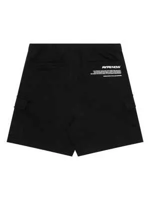 AAPE BY *A BATHING APE Logo-appliquéd Track Shorts