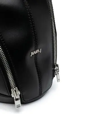 JUUN.J Logo-lettering Leather Tote
