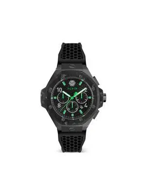 Philipp Plein Chrono Royal 46mm Watch - Black