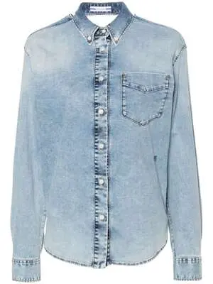 Jacob Cohen Twisted Denim Shirt