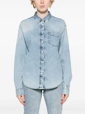 Jacob Cohen Twisted Denim Shirt