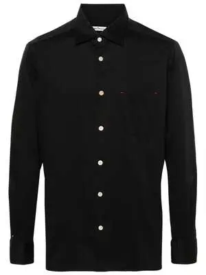 Kiton Classic-collar Cotton Shirt