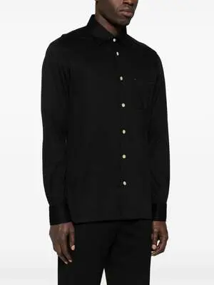 Kiton Classic-collar Cotton Shirt
