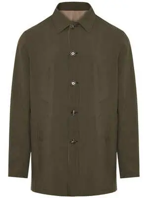 BARBA NAPOLI Spolverino Reversible Shirt Jacket