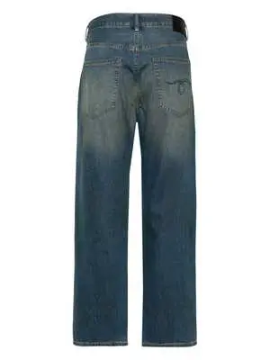 R13 Washed Straight-leg Jeans