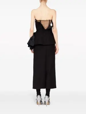MAISON MARGIELA Décortiqué Midi Dress