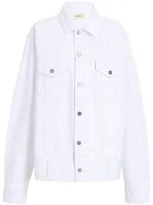 Khaite Rizzo Panelled Denim Jacket