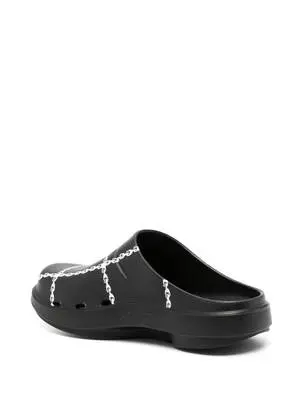 Undercover Graphic-print Platform Clogs