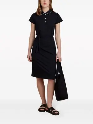 AGNÈS B. Belted Cotton Polo Shirt