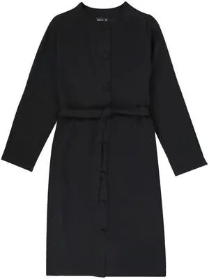 AGNÈS B. Belted Single-breasted Coat