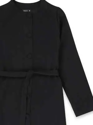 AGNÈS B. Belted Single-breasted Coat