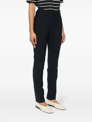 Brunello Cucinelli Slim-cut Cigarette Trousers - Blue
