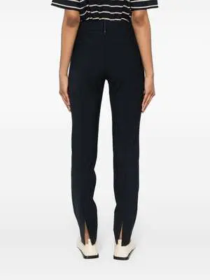 Brunello Cucinelli Slim-cut Cigarette Trousers - Blue