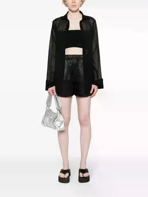 LUDOVIC DE SAINT SERNIN Velvet Shorts