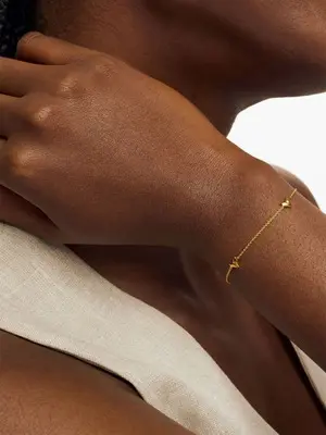 Monica Vinader Heart Chain Bracelet